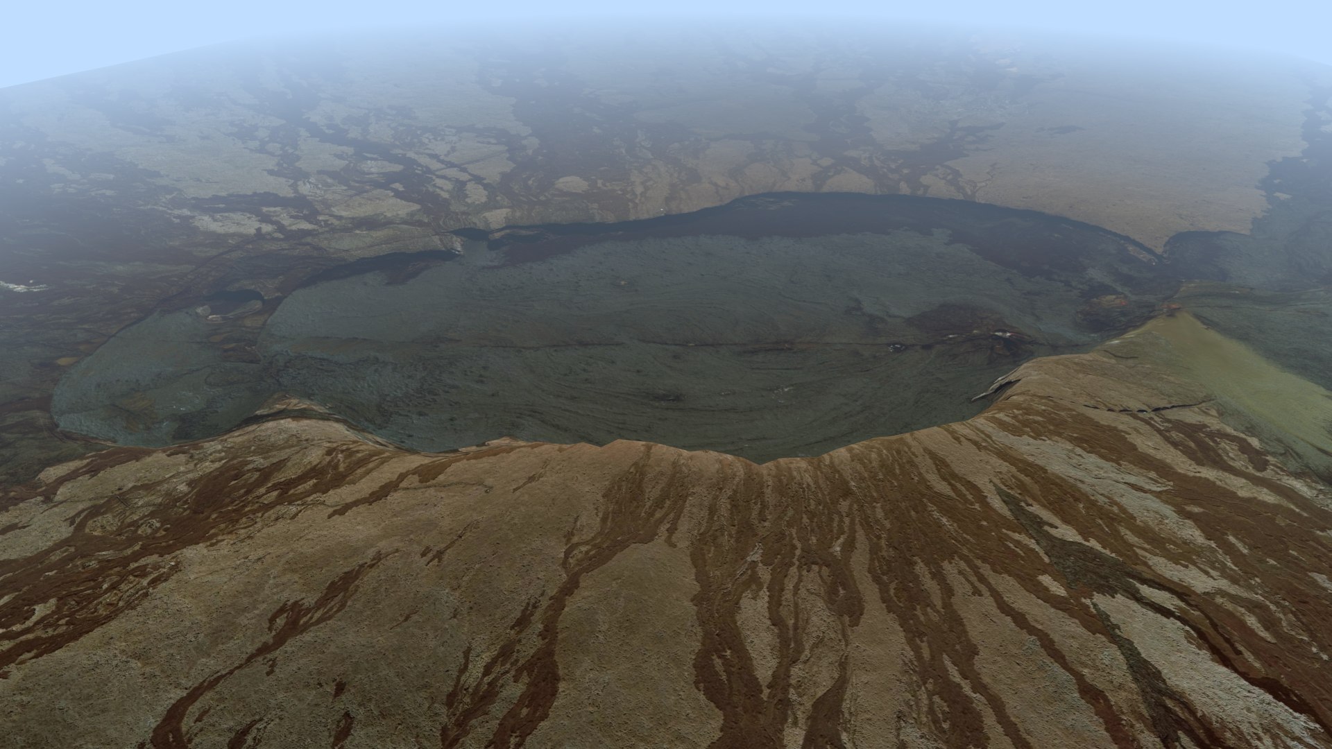 Volcano landscape kilauea 3D model - TurboSquid 1515149