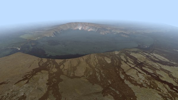 Volcano landscape kilauea 3D model - TurboSquid 1515149