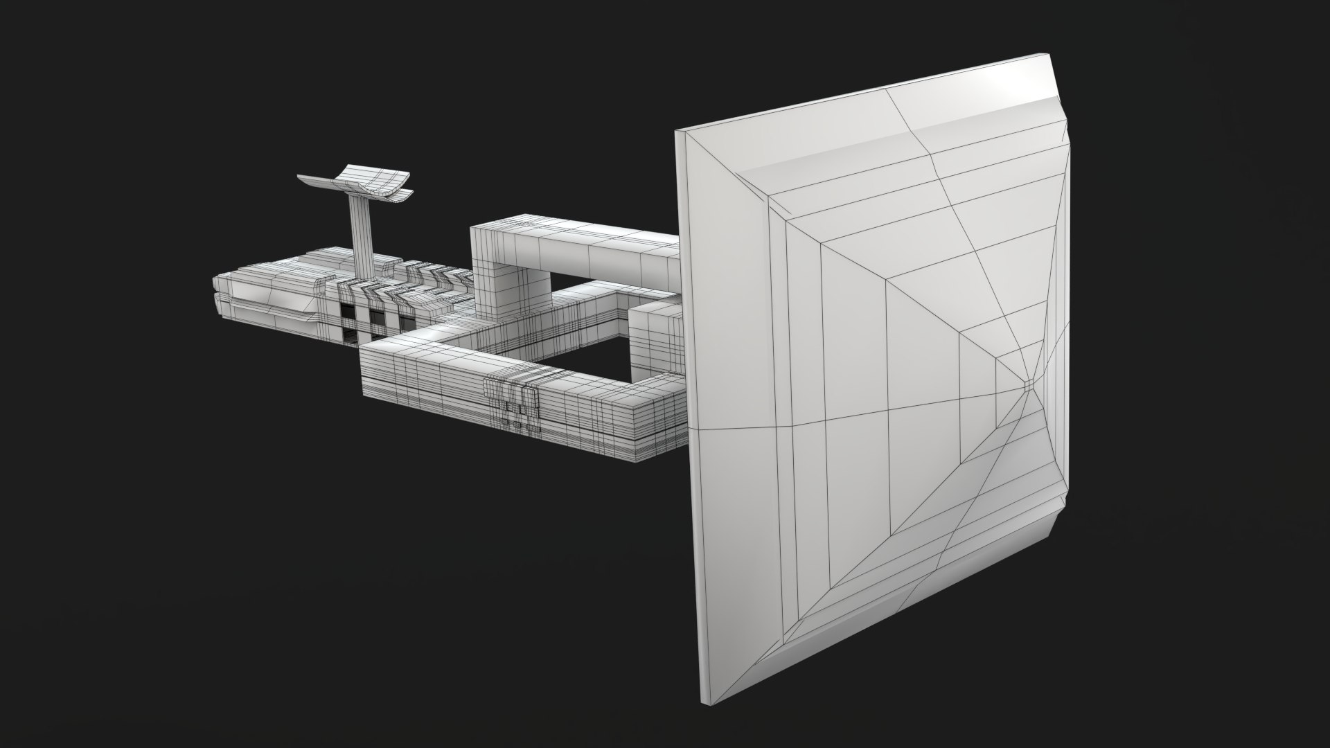 3D Interstellar Ship - TurboSquid 1511970