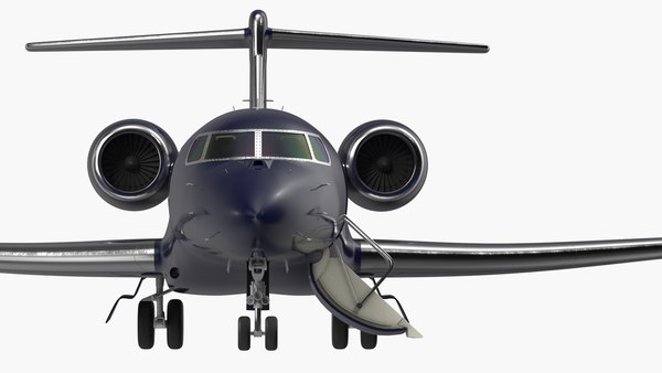 Twin Engine Business Jet 3D model - TurboSquid 1978335