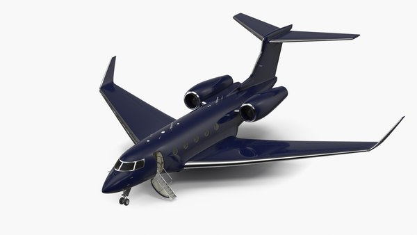 Twin Engine Business Jet 3D model - TurboSquid 1978335