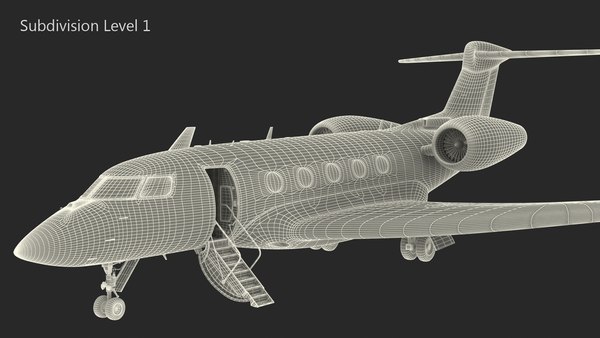 Twin Engine Business Jet 3D model - TurboSquid 1978335
