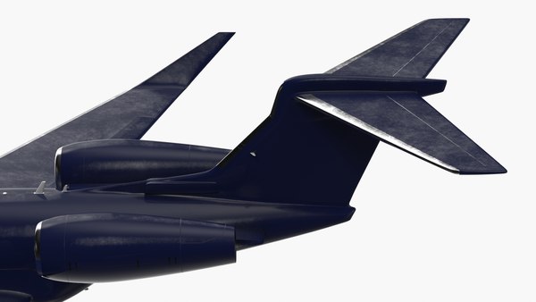 Twin Engine Business Jet 3D model - TurboSquid 1978335