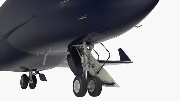 Twin Engine Business Jet 3D model - TurboSquid 1978335