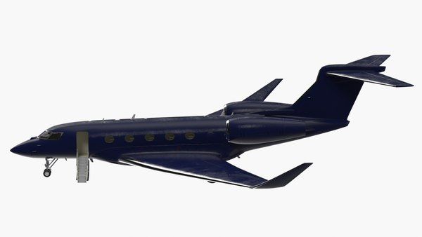 Twin Engine Business Jet 3D model - TurboSquid 1978335