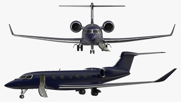 Twin Engine Business Jet 3D model - TurboSquid 1978335