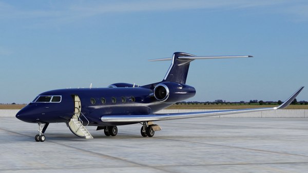 Twin Engine Business Jet 3D model - TurboSquid 1978335
