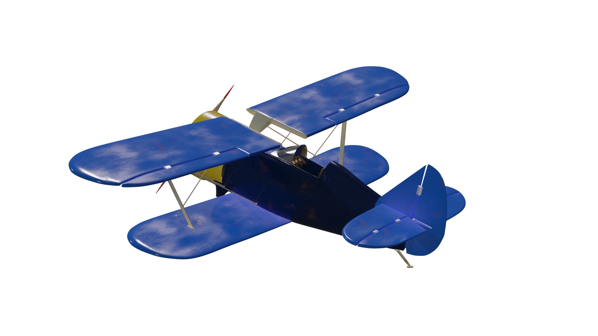 3D Model Single - Engine Aircraft - TurboSquid 2018921