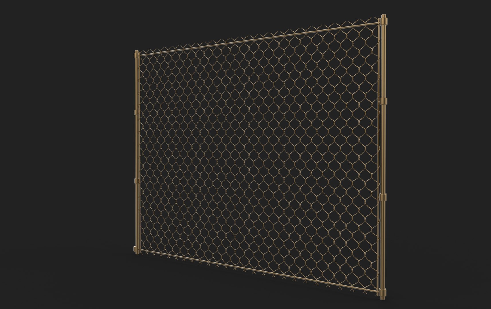 Chain Link Fence 3D Model 3D Model - TurboSquid 2335193