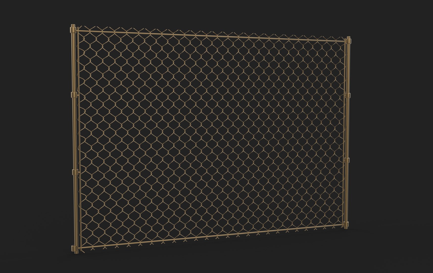 Chain Link Fence 3D Model 3D Model - TurboSquid 2335193