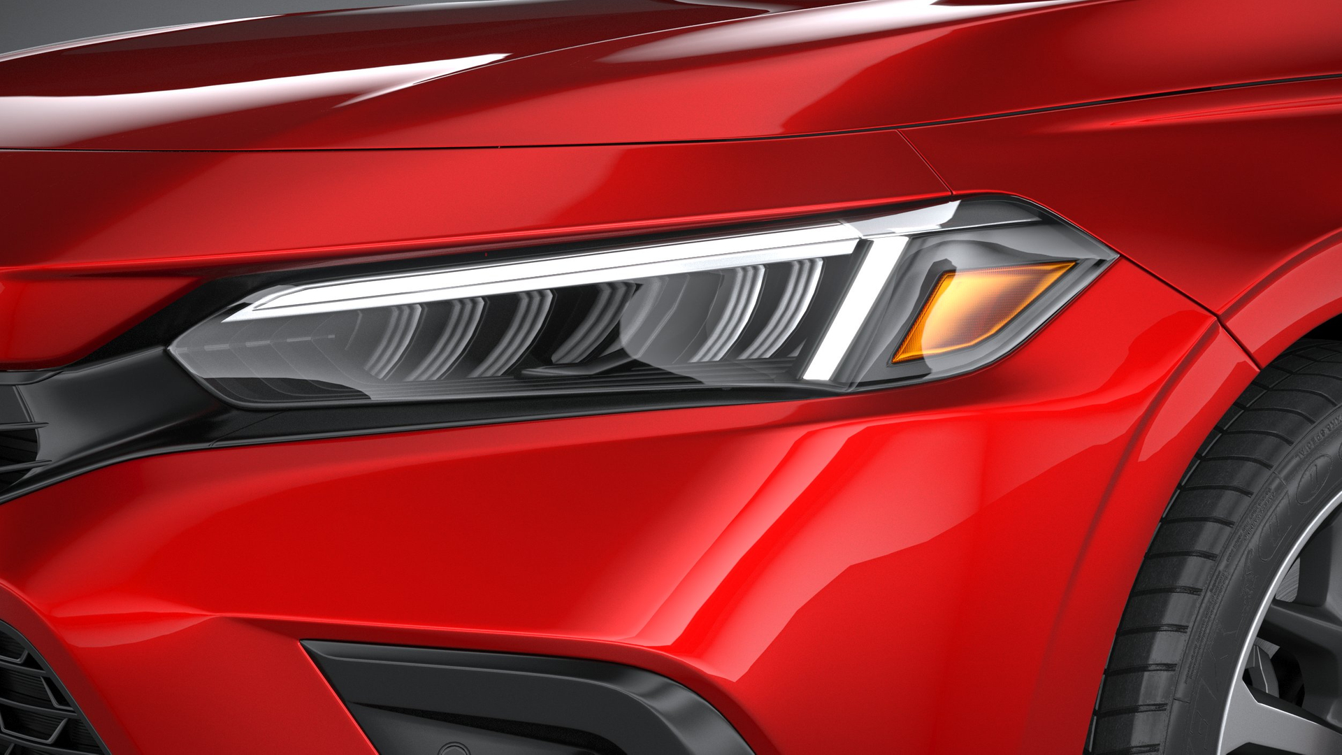 modelo 3d Honda Civic Sedán 2022 - TurboSquid 1731409