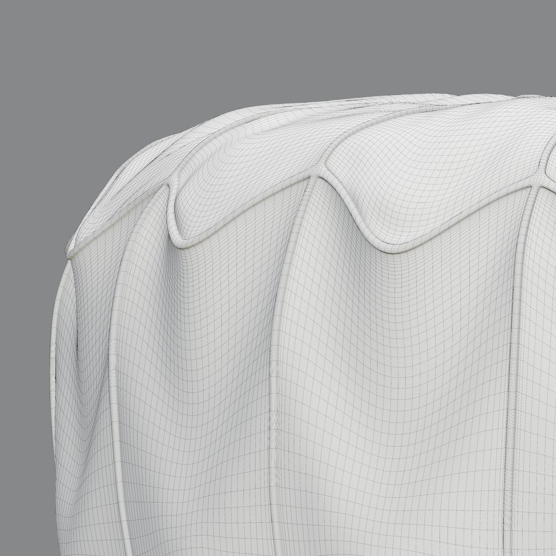 Pouf Designed 3D Model - TurboSquid 1533212