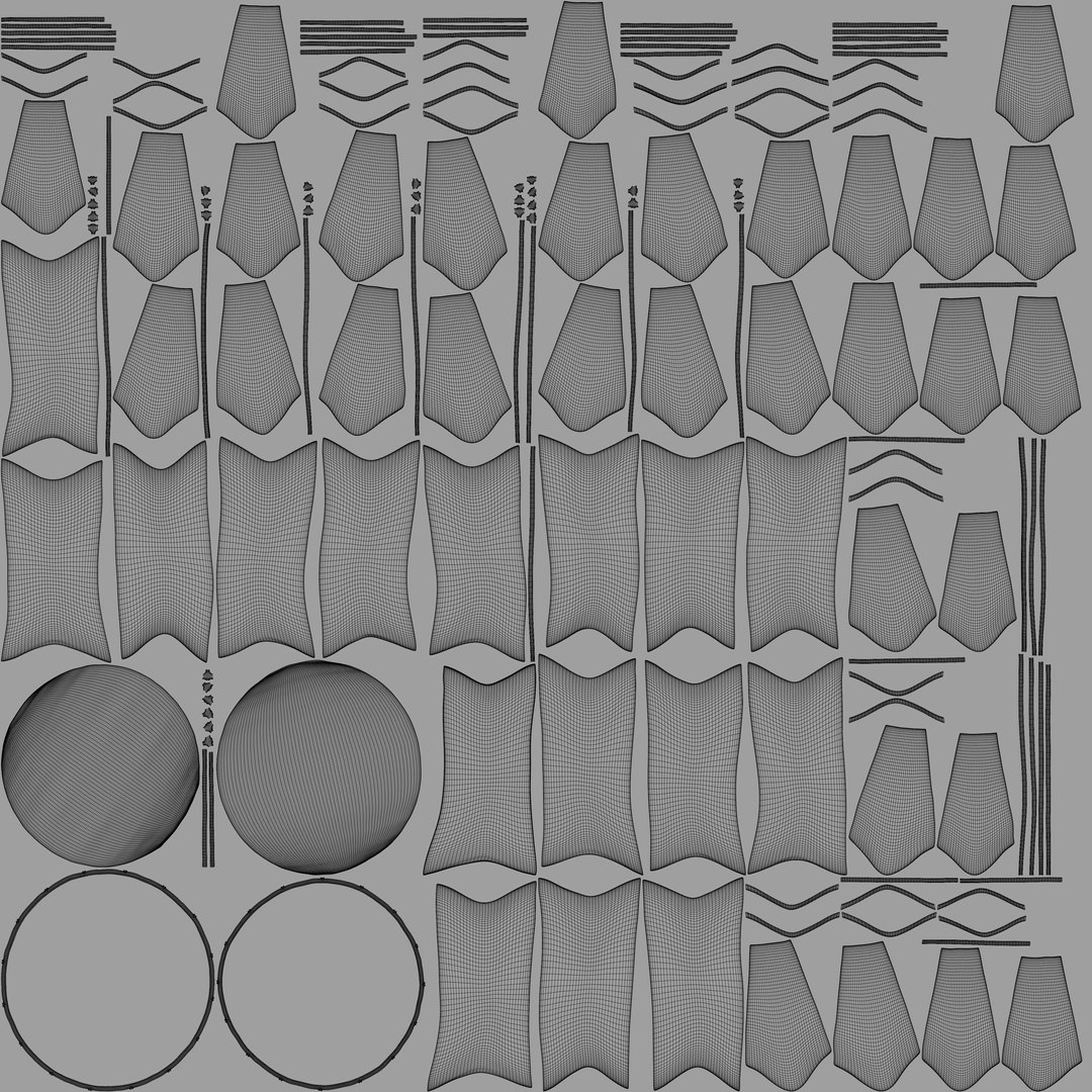Pouf Designed 3D Model - TurboSquid 1533212