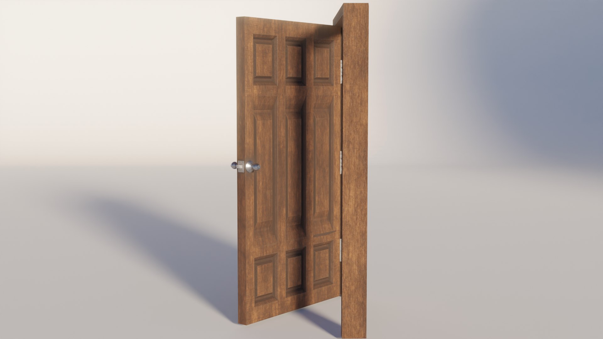 3D Wooden Door - TurboSquid 1753392