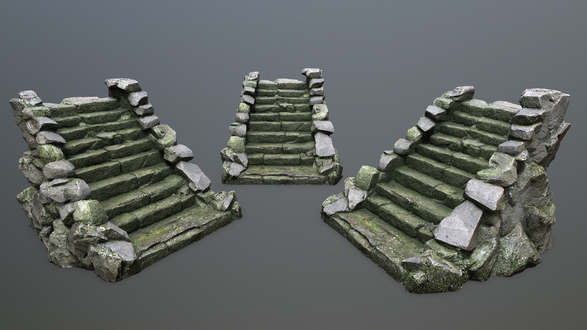 3D Stairs Model - TurboSquid 2355108
