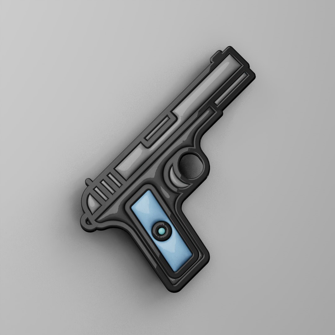 3D Inflatable Gun - TurboSquid 2220746