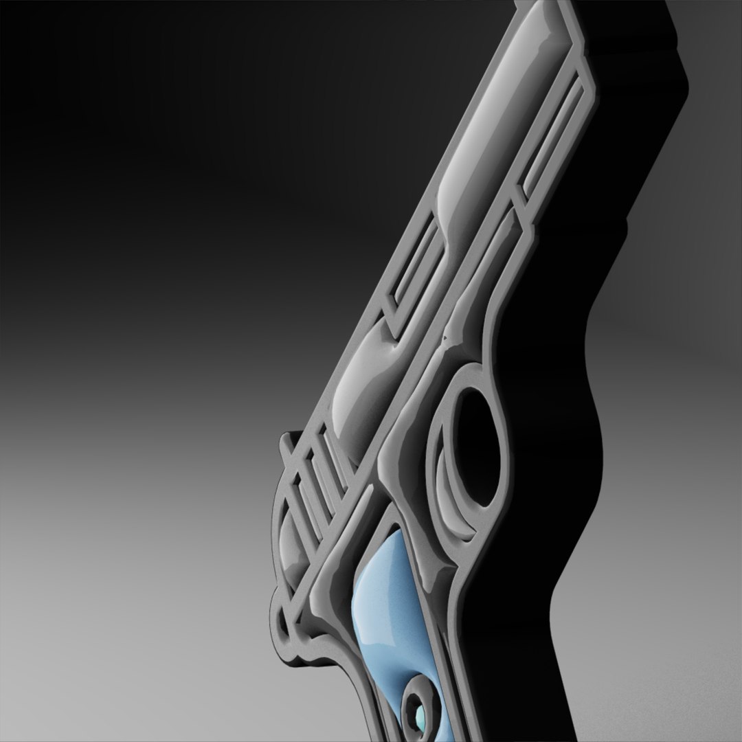 3D Inflatable Gun - TurboSquid 2220746