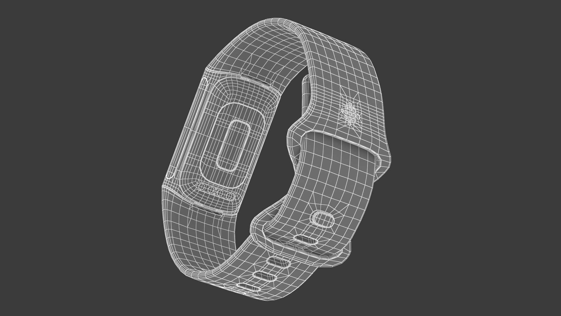 3D Model Fitbit Charge 6 Silver - TurboSquid 2158154