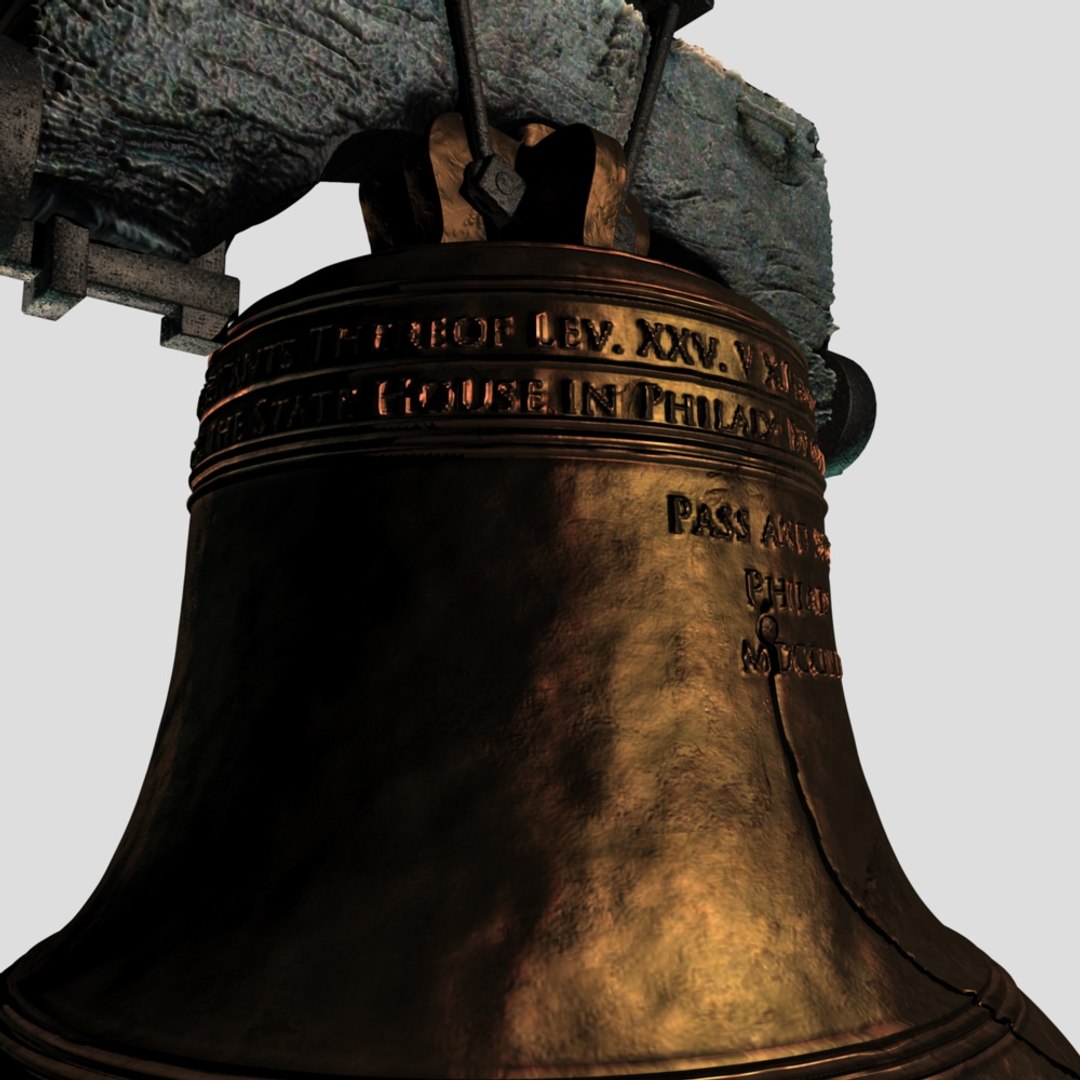 Liberty Bell 3d Model