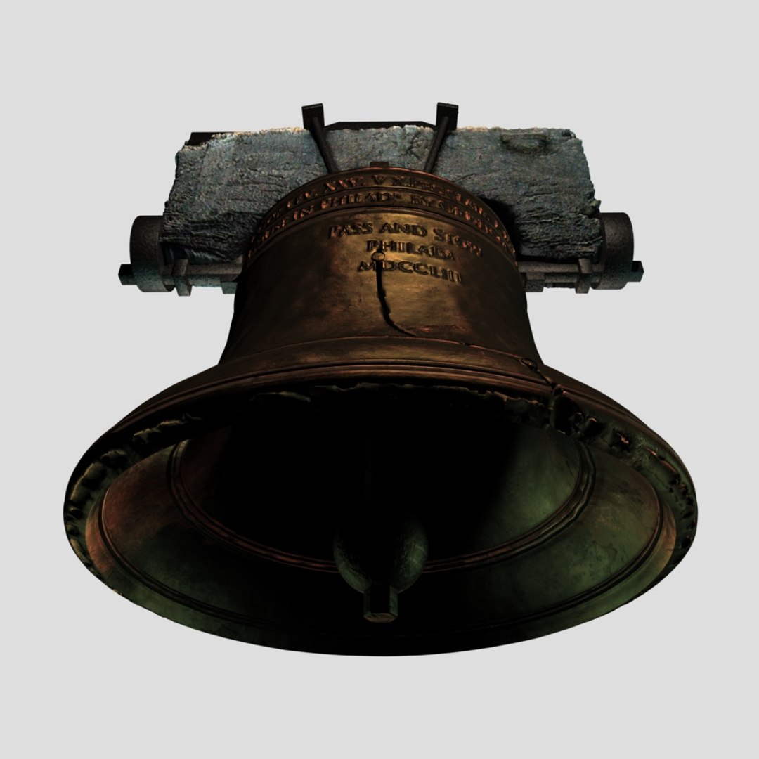 Liberty Bell 3d Model