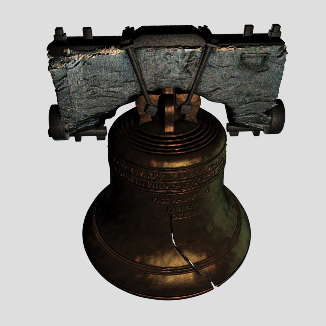 Liberty Bell 3d Model