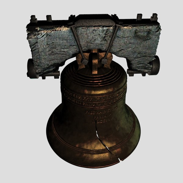 liberty bell 3d model