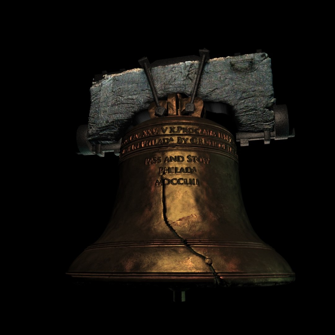 Liberty Bell 3d Model