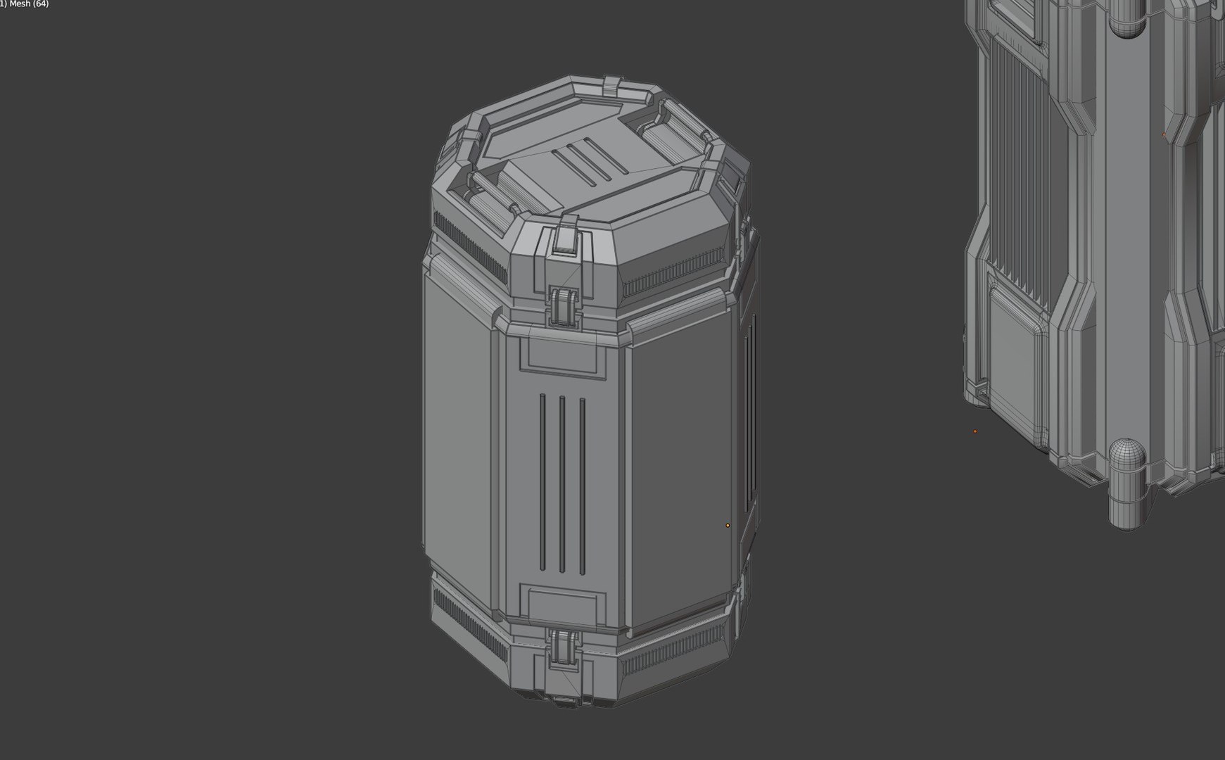 3D Box Sci Fi Model - TurboSquid 1678794