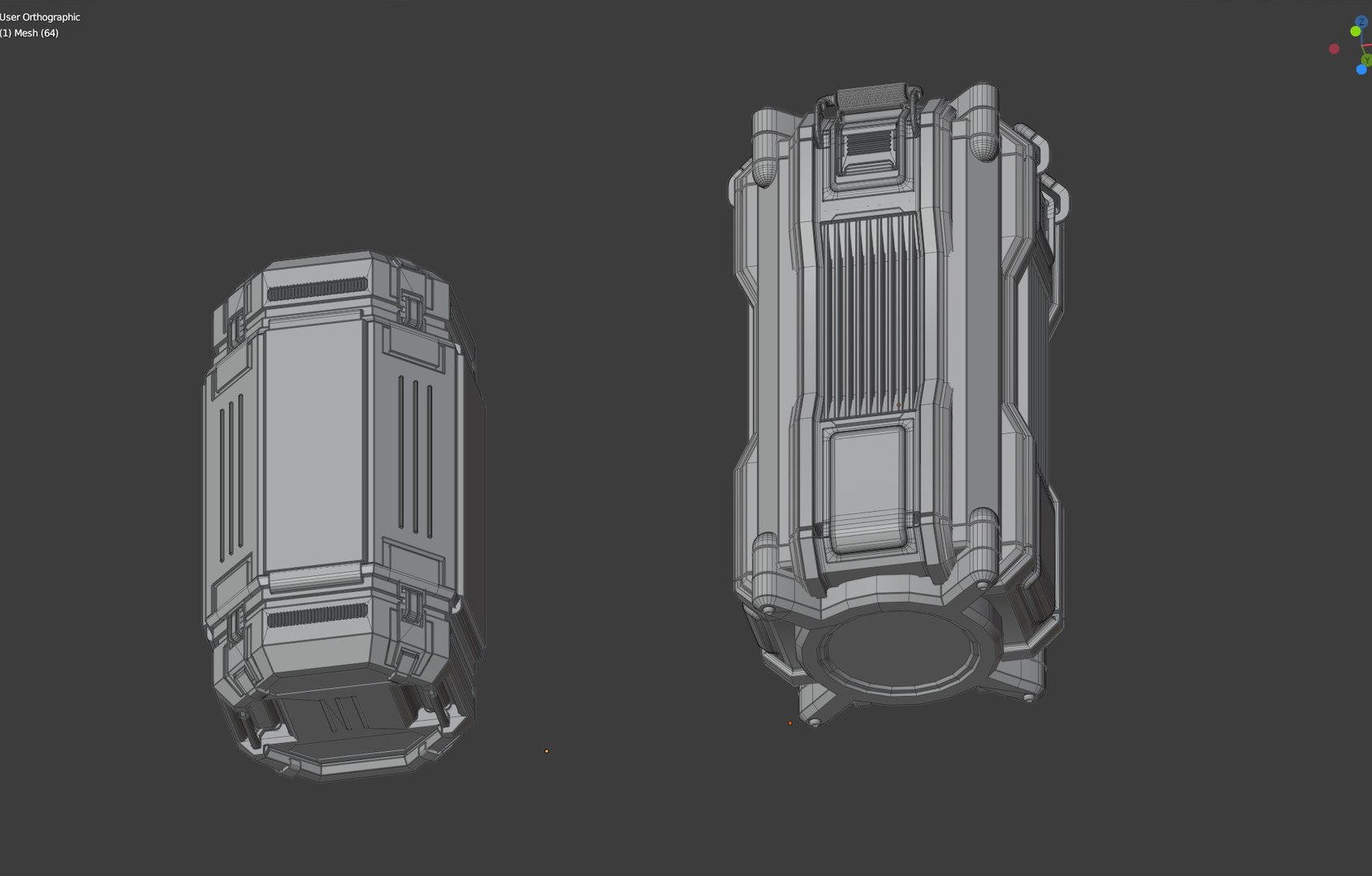 3D Box Sci Fi Model - TurboSquid 1678794