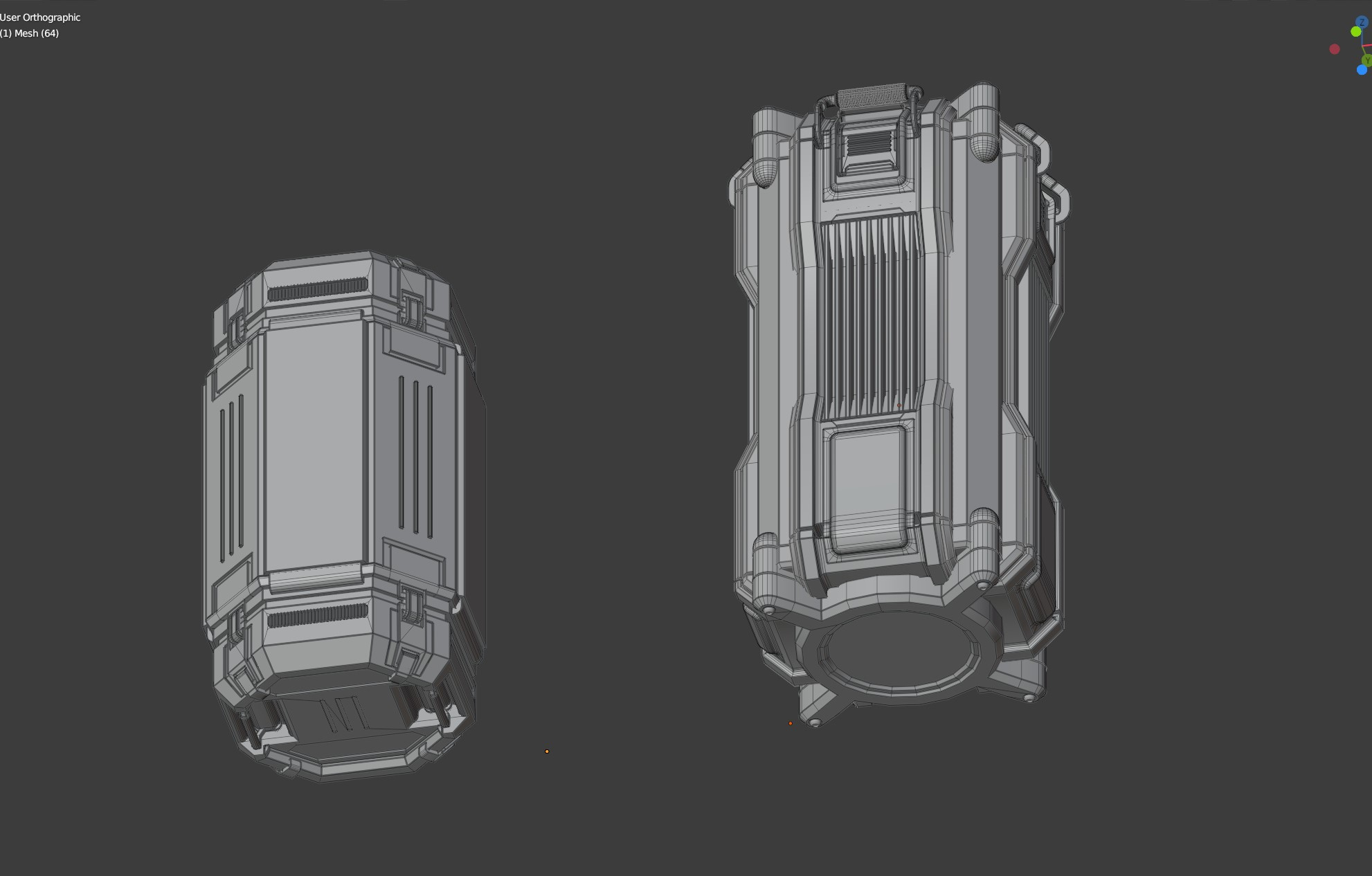 3D box sci fi model - TurboSquid 1678794