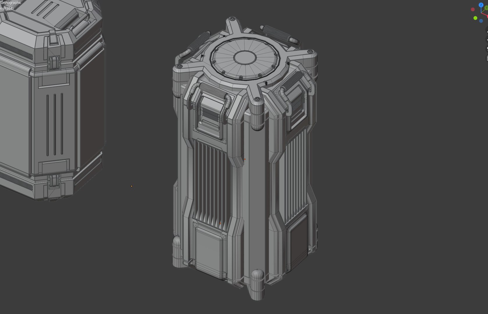 3D Box Sci Fi Model - TurboSquid 1678794