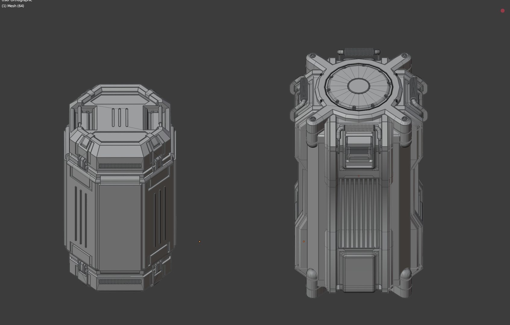 3D Box Sci Fi Model - TurboSquid 1678794