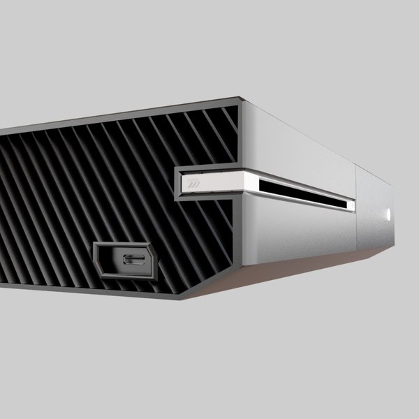 3d model xbox console