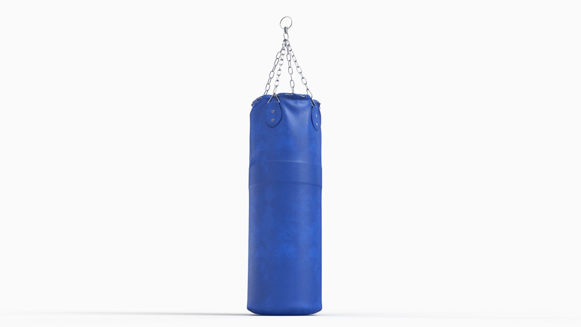 3D Punching Bag Blue Model - TurboSquid 1949690