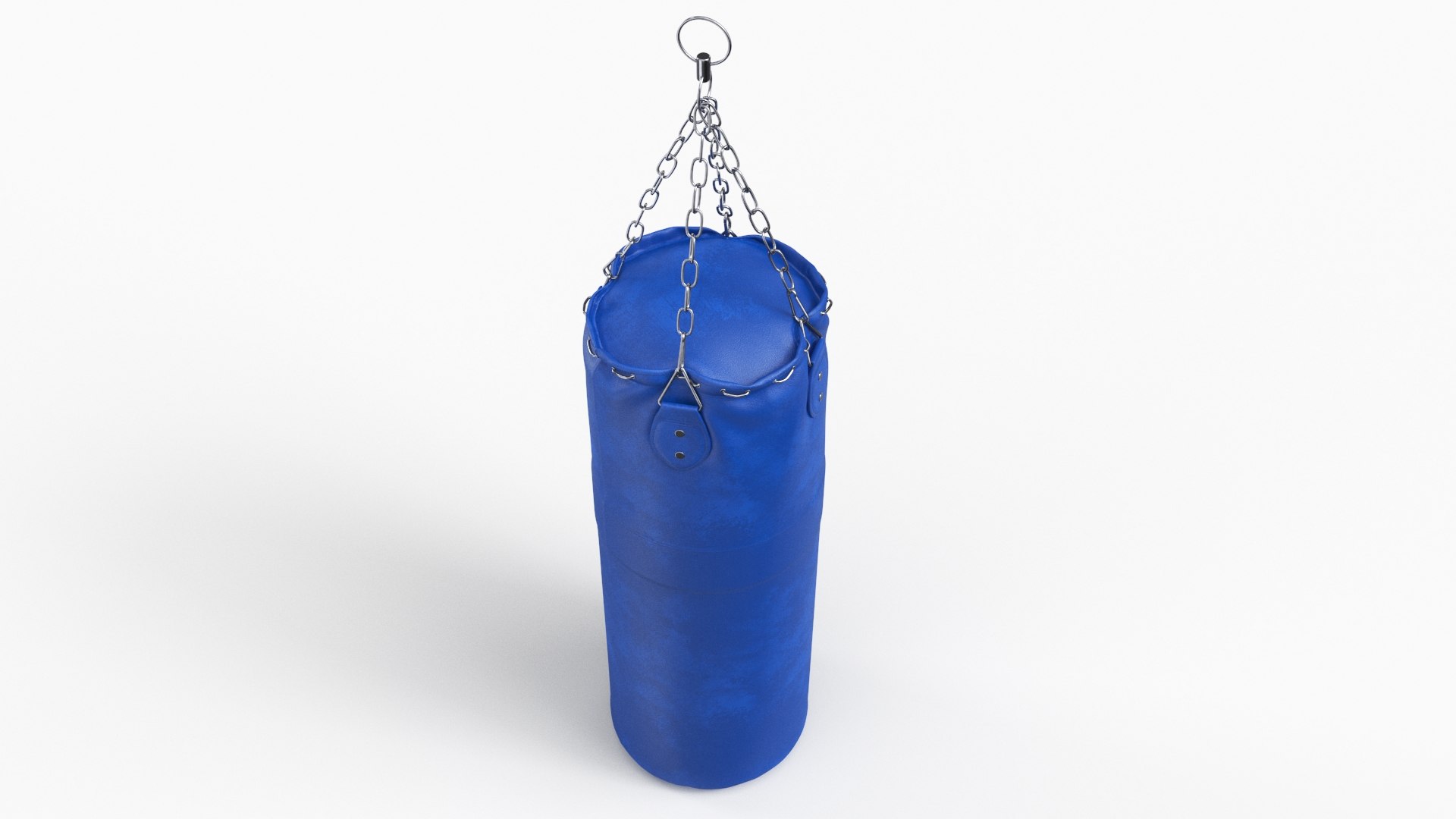 3D Punching Bag Blue Model - TurboSquid 1949690