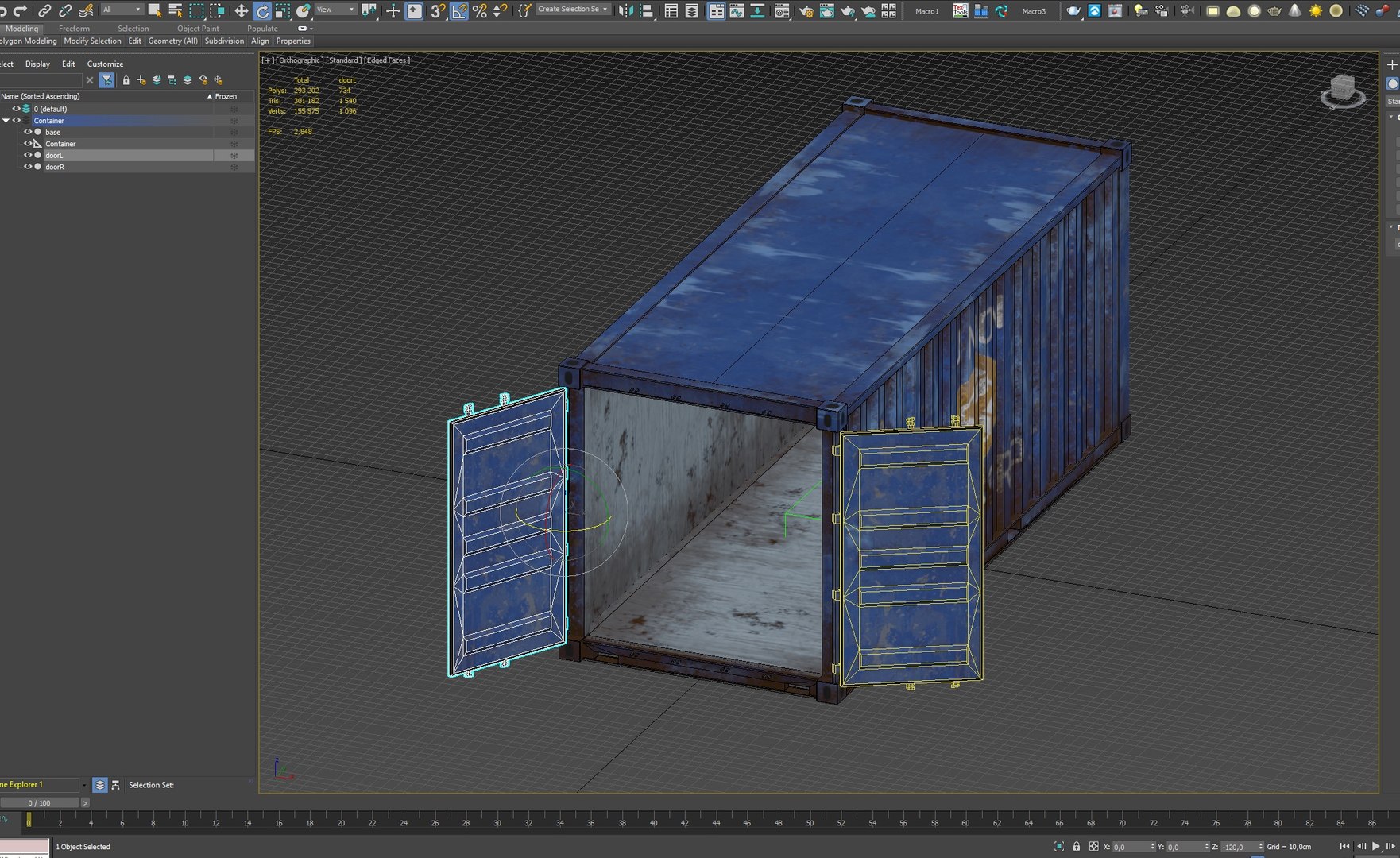 3D Model Container Old - TurboSquid 1778909