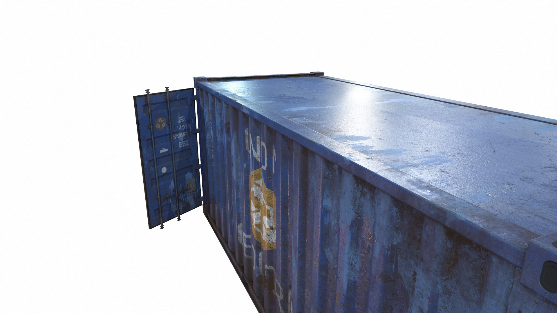 3D Model Container Old - TurboSquid 1778909
