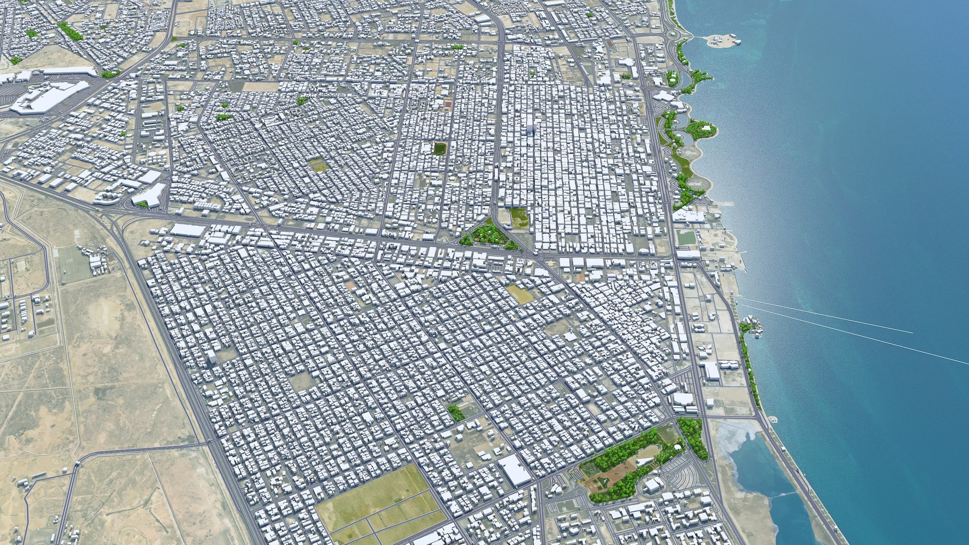 Al Khobar Saudi Arabia 3D Model - TurboSquid 2041965
