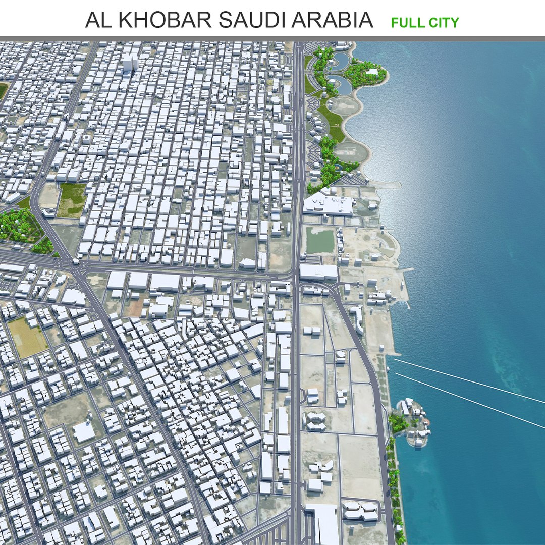 Al Khobar Saudi Arabia 3D Model - TurboSquid 2041965