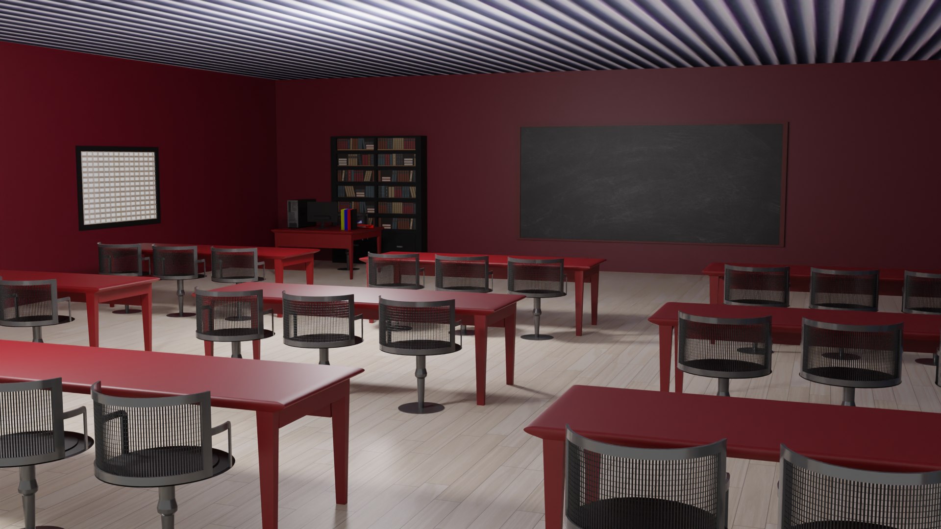 Classroom Interior 3D - TurboSquid 2056032