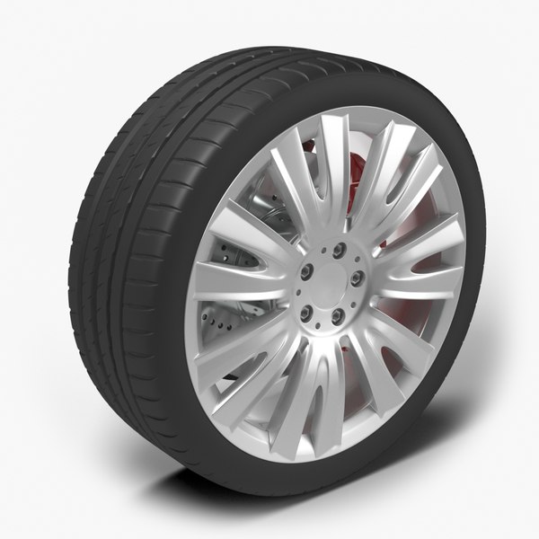 Wheel 3D model - TurboSquid 1734584