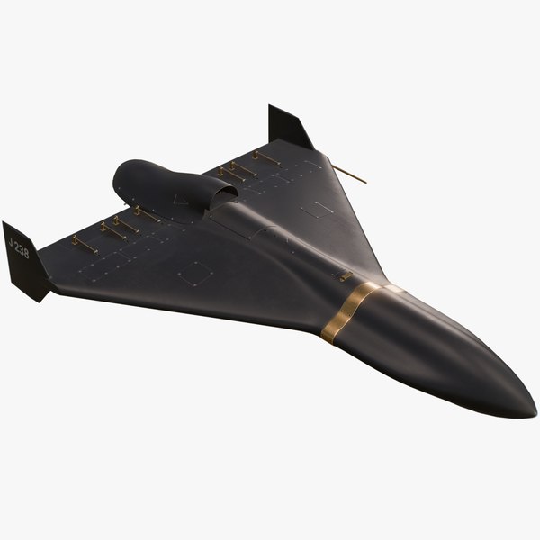 modelo 3d Drone kamikaze iraní Shahed 238 Jet HESA - TurboSquid 2176587