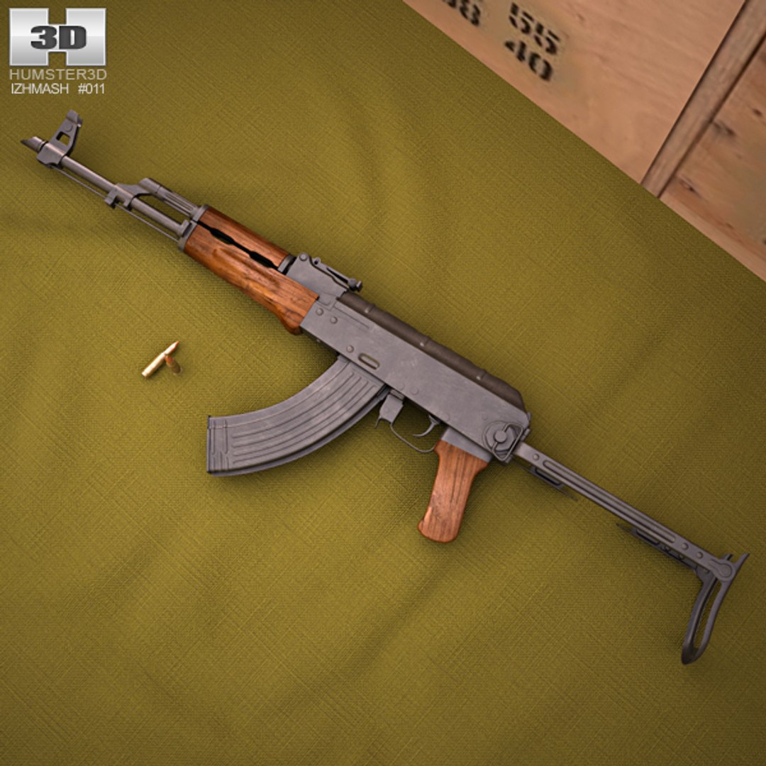 Ak akms 3D - TurboSquid 1158680