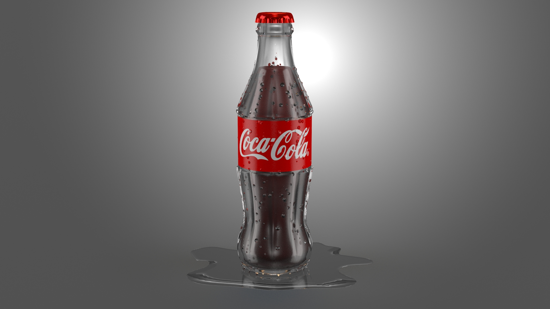 Wet Coke Bottle 3D Model - TurboSquid 1493041