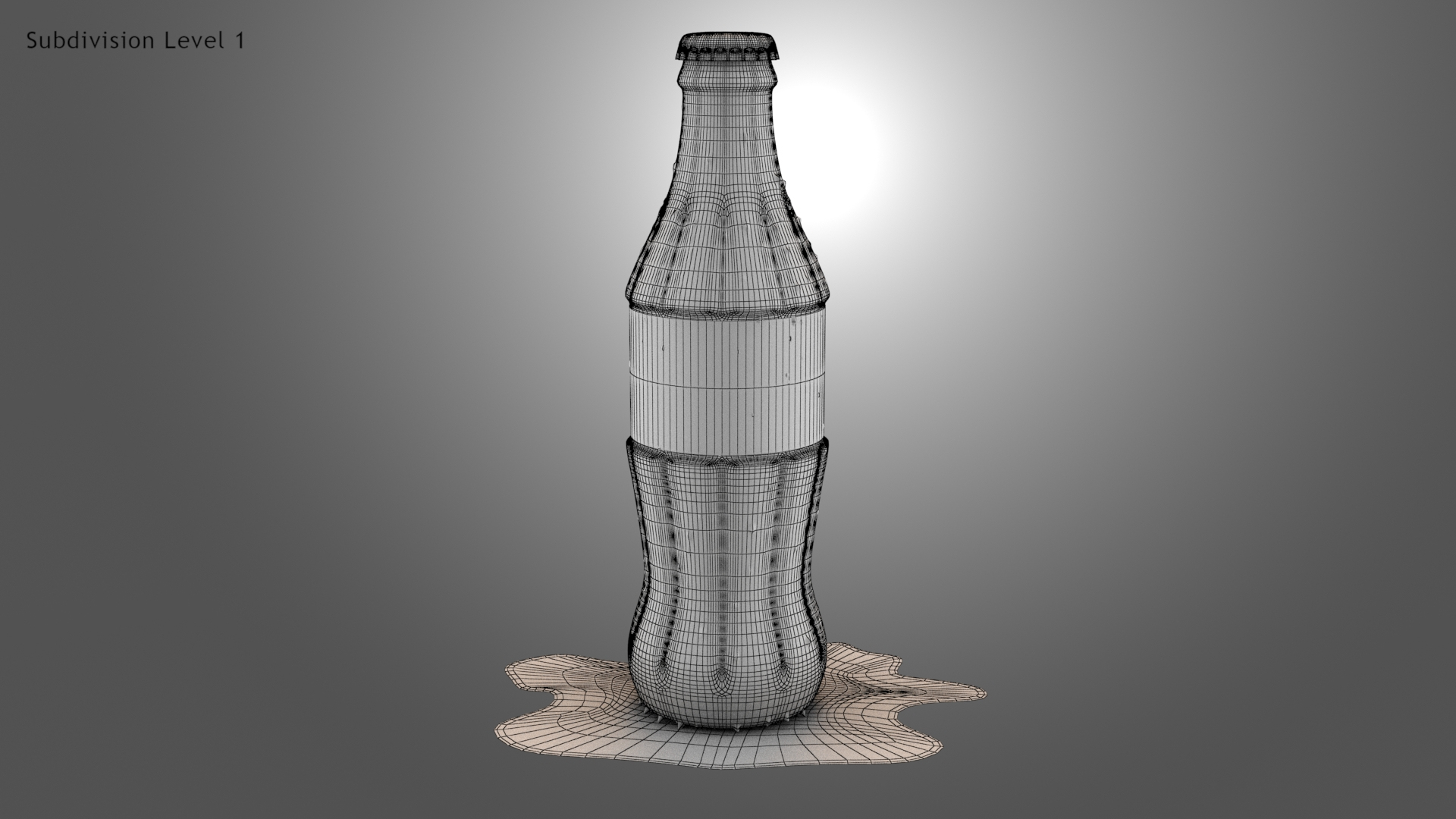 Wet Coke Bottle 3D Model - TurboSquid 1493041