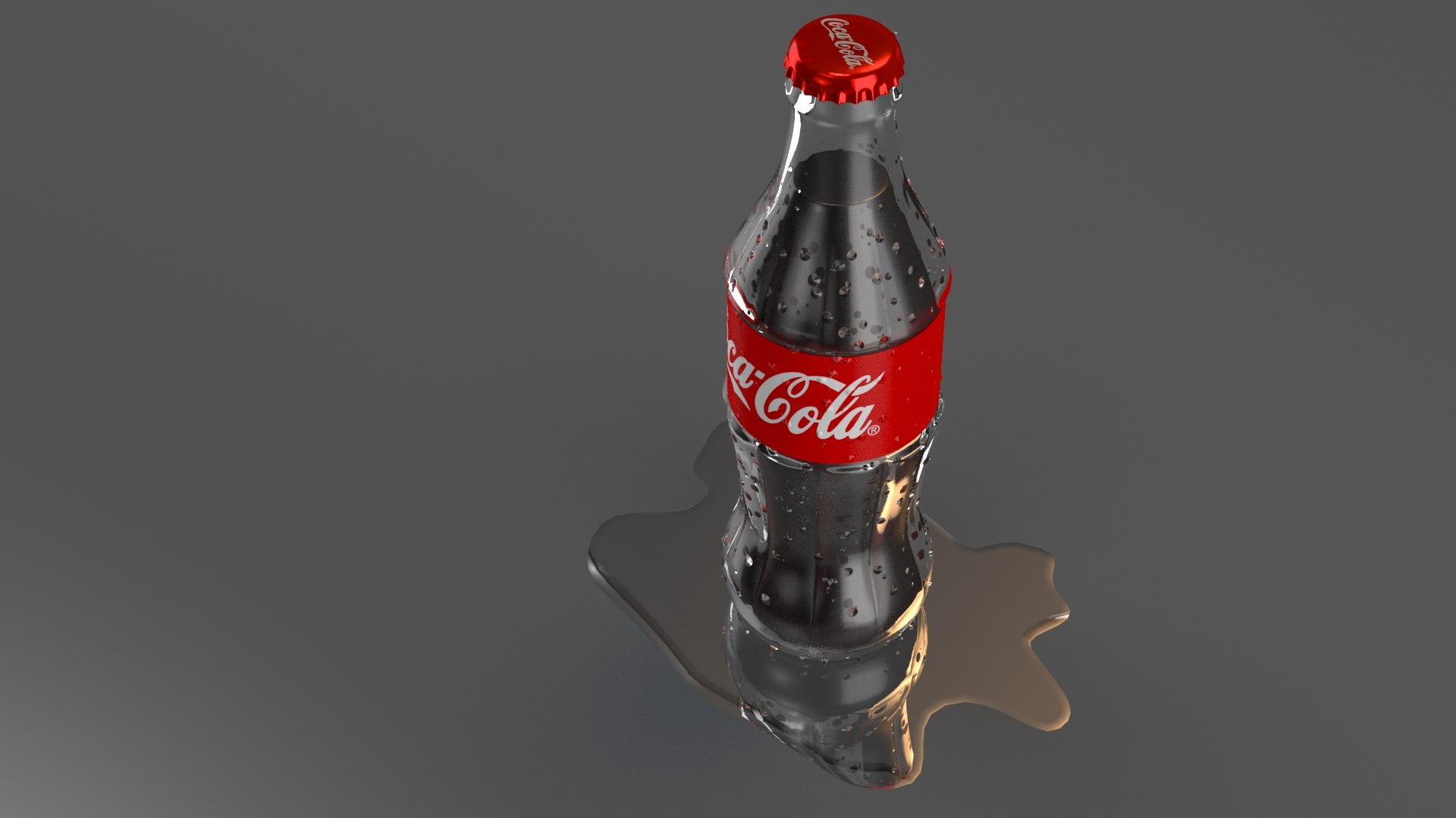 Wet Coke Bottle 3D Model - TurboSquid 1493041