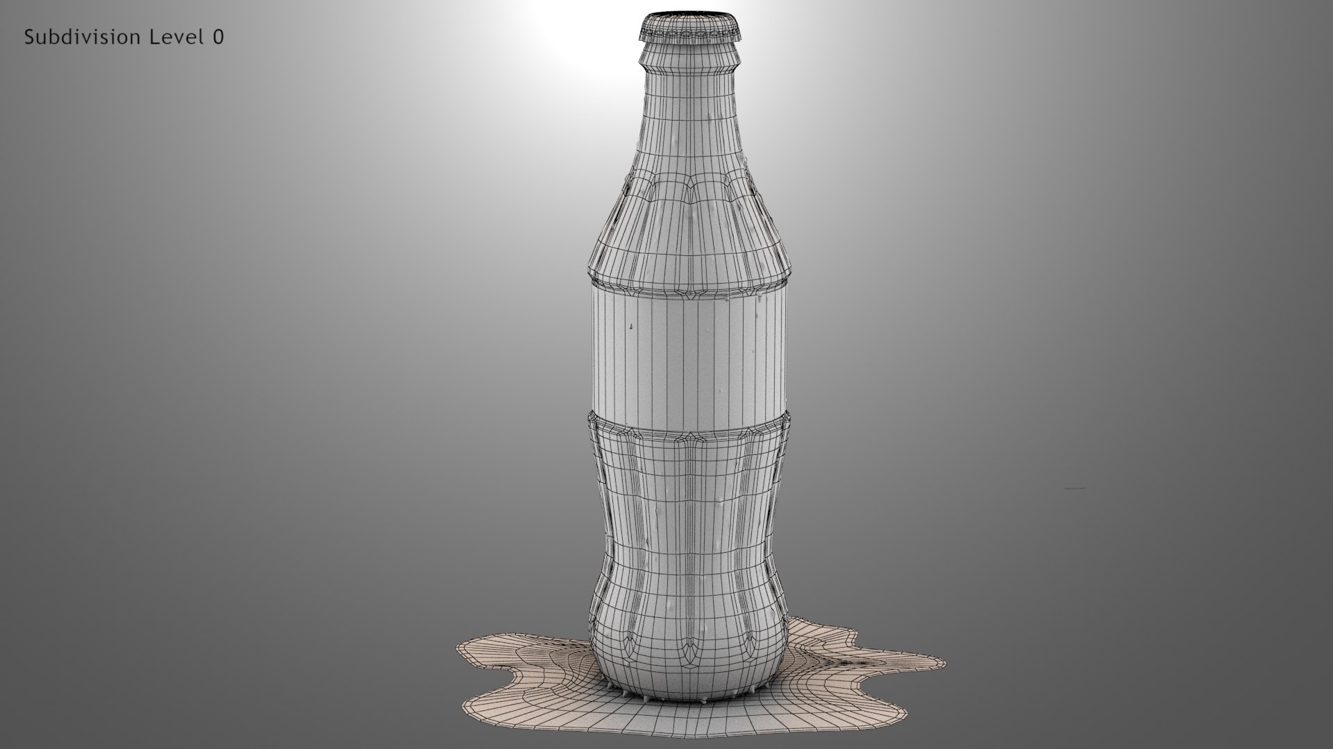 Wet Coke Bottle 3D Model - TurboSquid 1493041