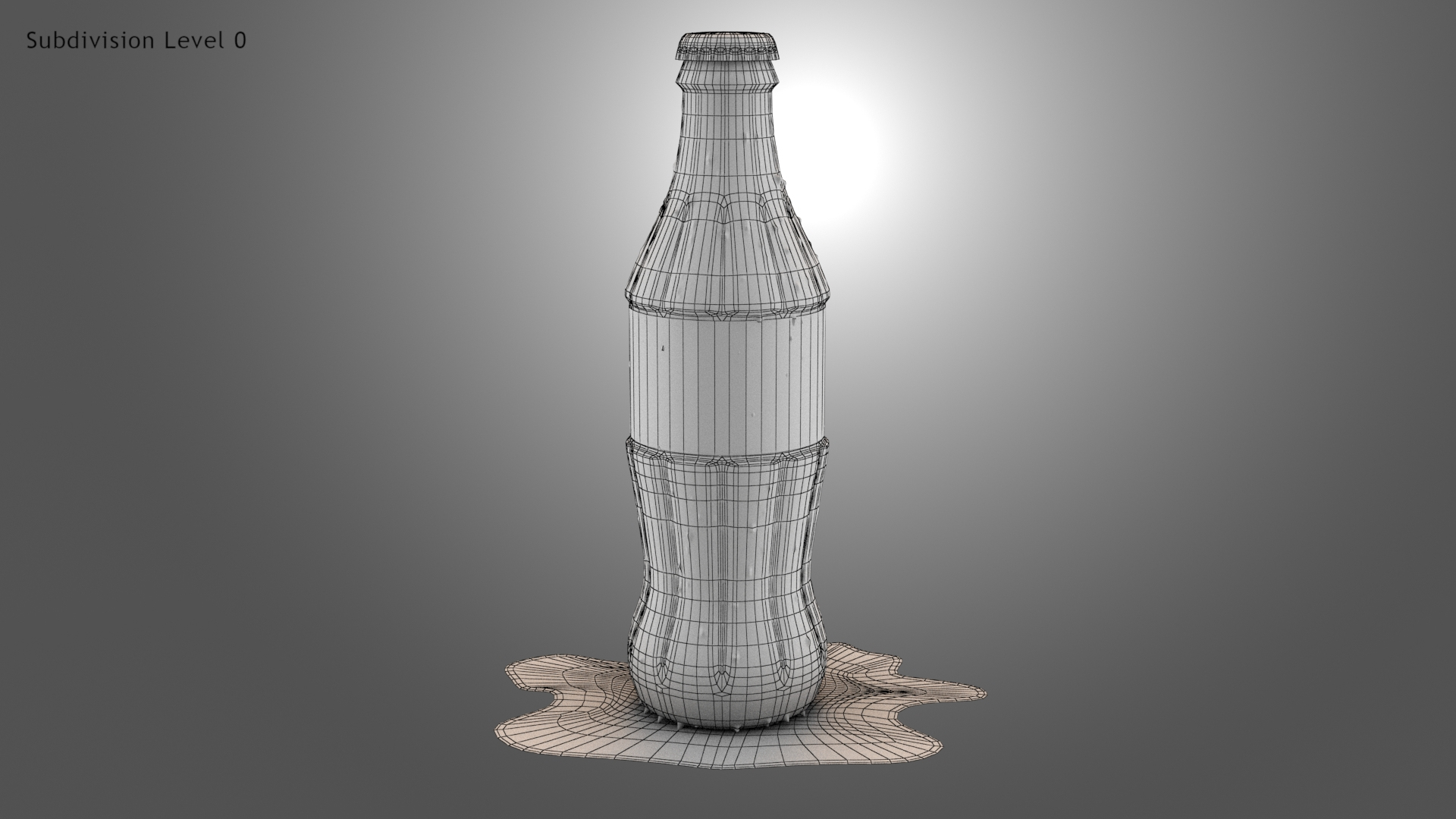 Wet Coke Bottle 3D Model - TurboSquid 1493041