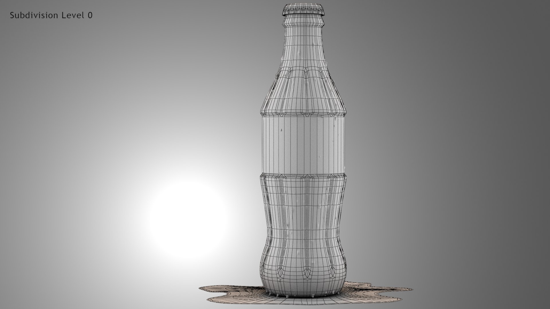 Wet Coke Bottle 3D Model - TurboSquid 1493041