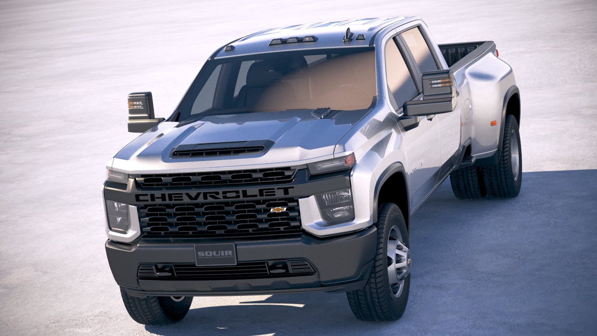 Chevrolet Silverado 3500hd 3D Model - TurboSquid 1440208